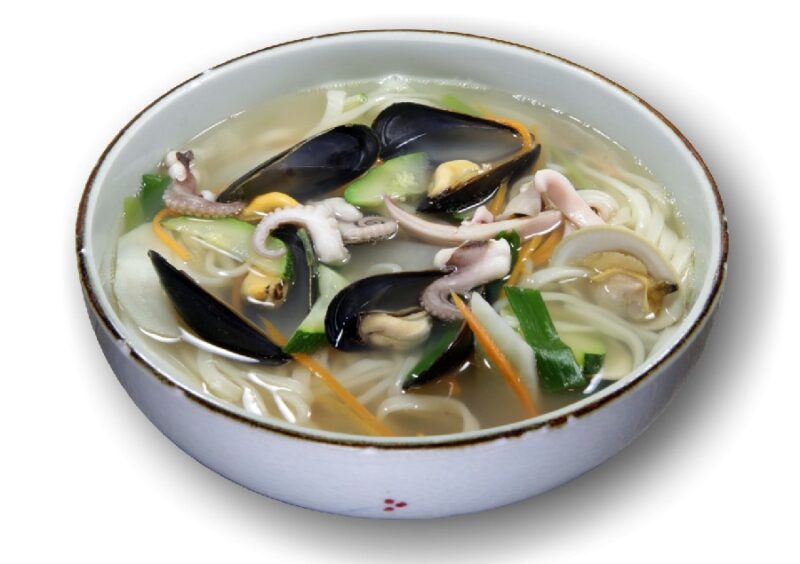 Seafood Kalguksu - Bunsiknara - 뉴저지 팔팍 분식나라
